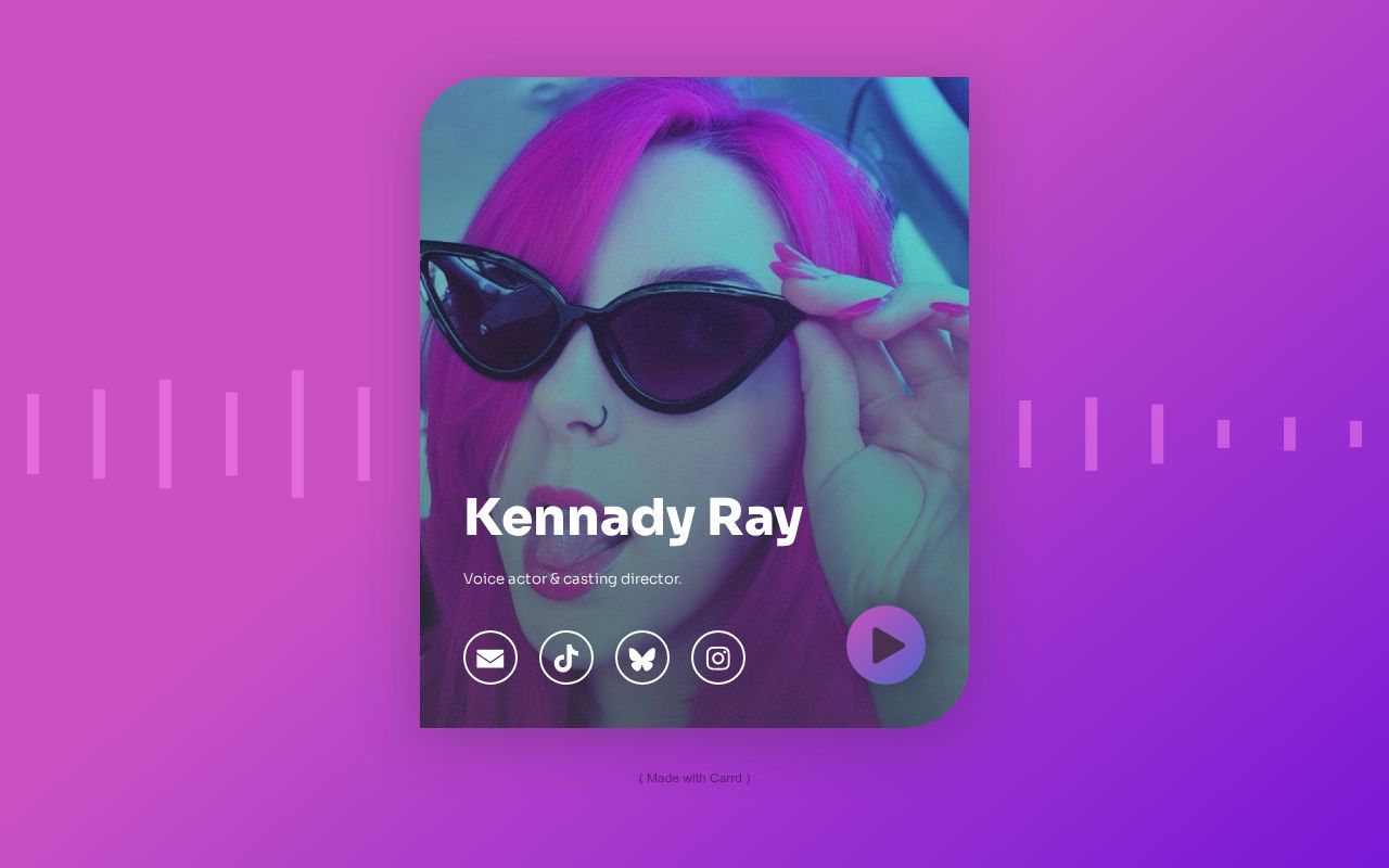 Kennady Ray | Voice Actor